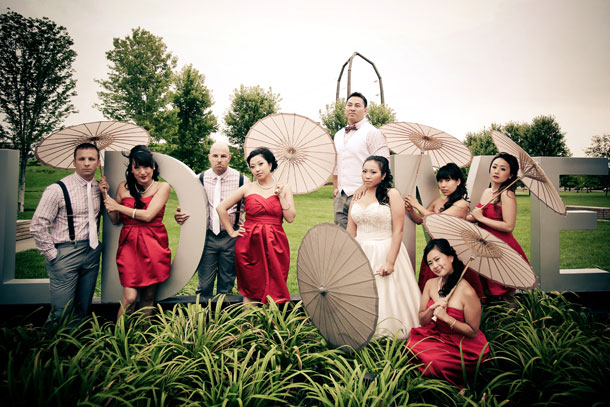 What happens at Hmong weddings?