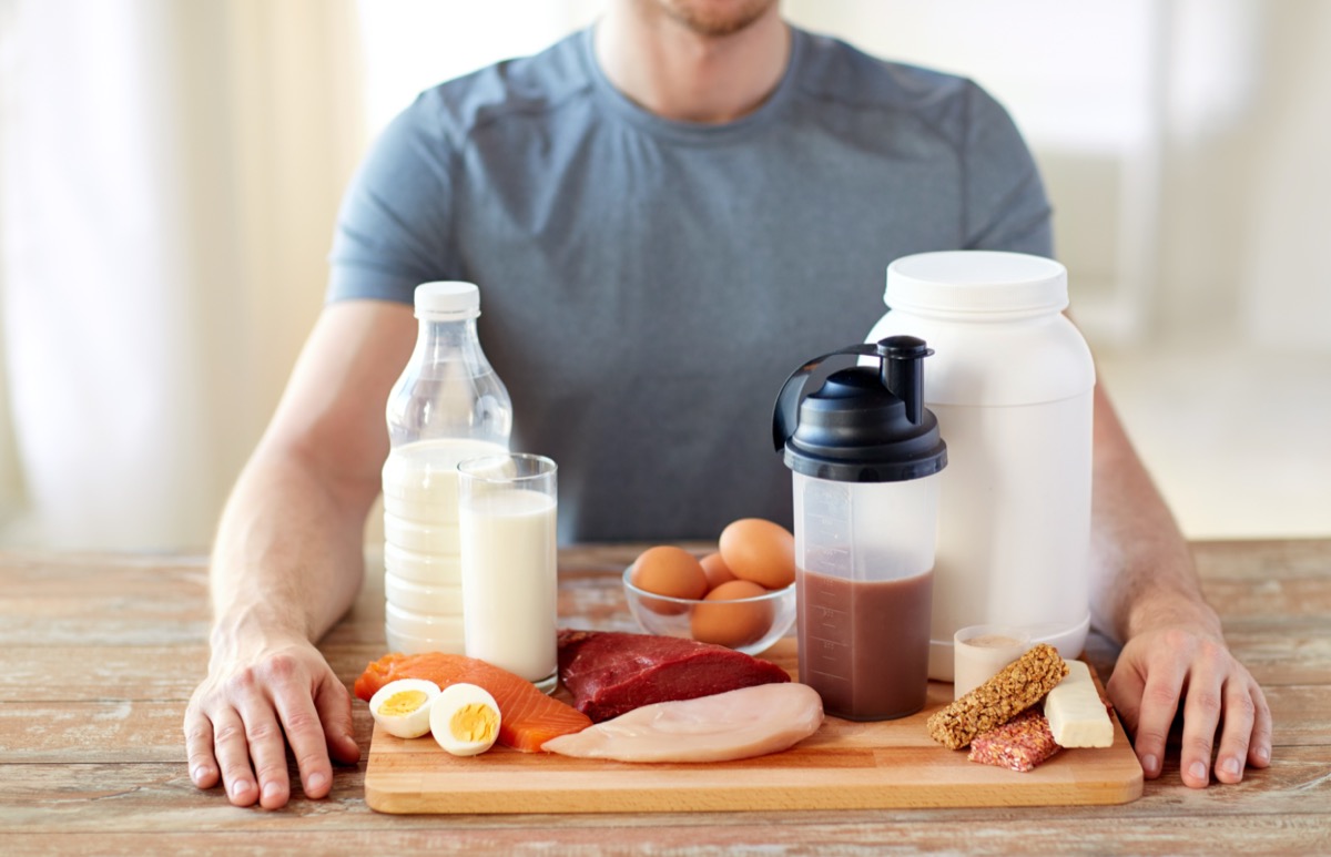 What happens if an athlete eats too much protein?
