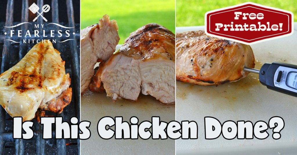 What happens if chicken is not fully cooked?