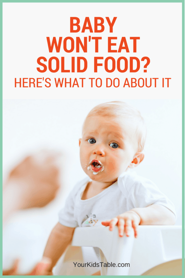 What happens if I don't eat solid foods?