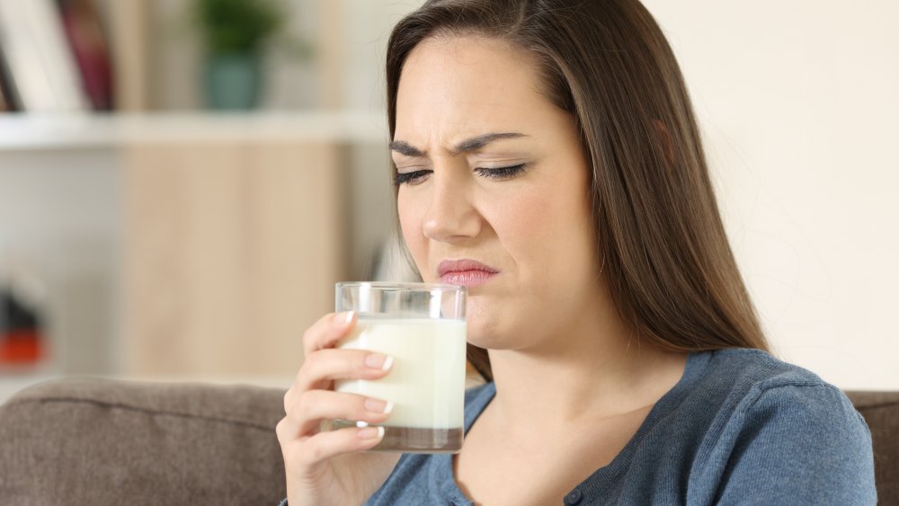 What happens if I drink out of date soy milk?