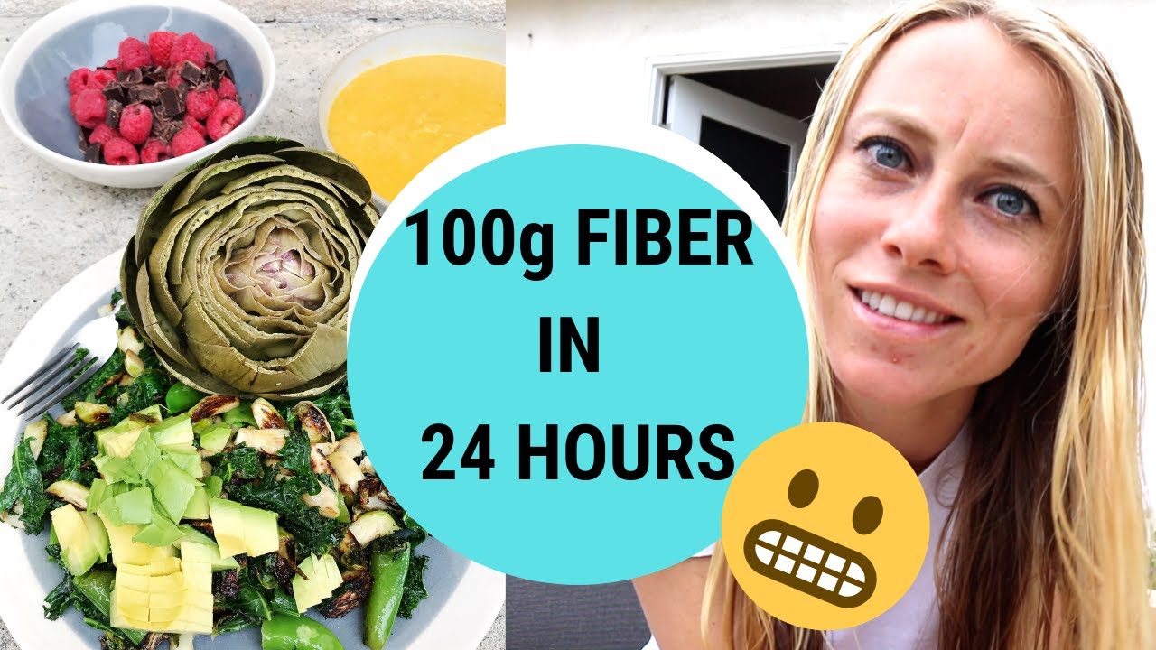 What happens if I eat 100 grams of fiber?