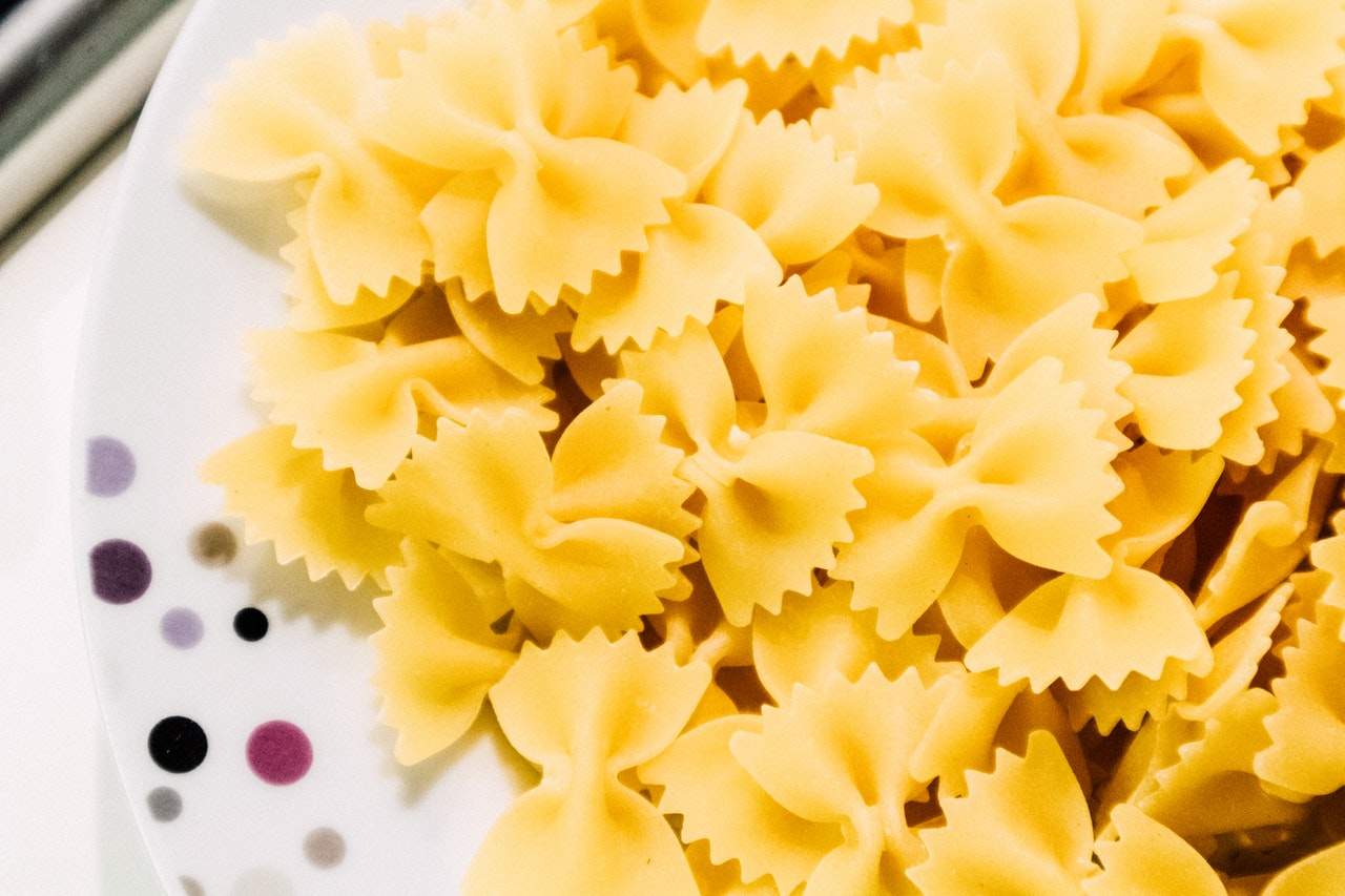 What happens if pasta is too chewy when cooked?