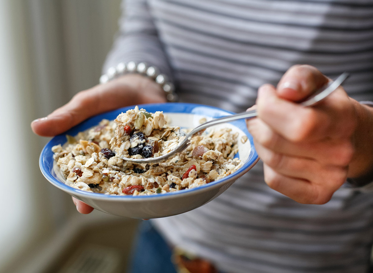 What happens if you always eat oatmeal?