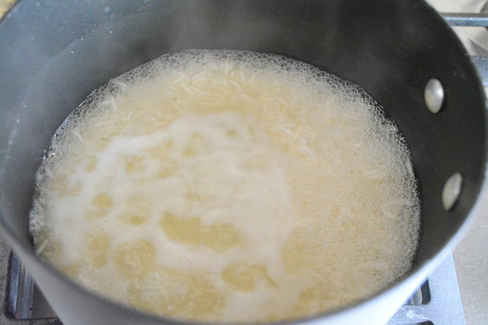 What happens if you boil starch?