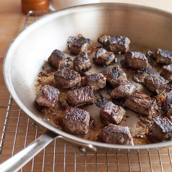What happens if you don't brown meat before cooking?
