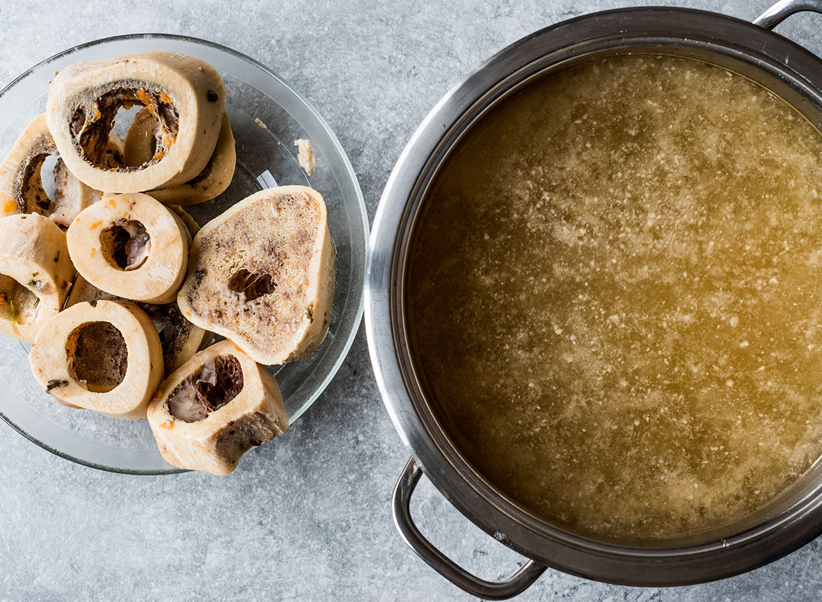 What happens if you drink bone broth daily?