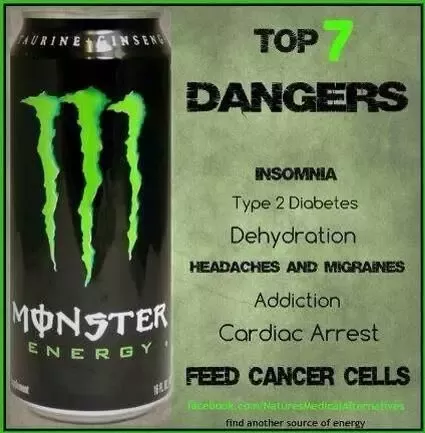 What happens if you drink Monster everyday?