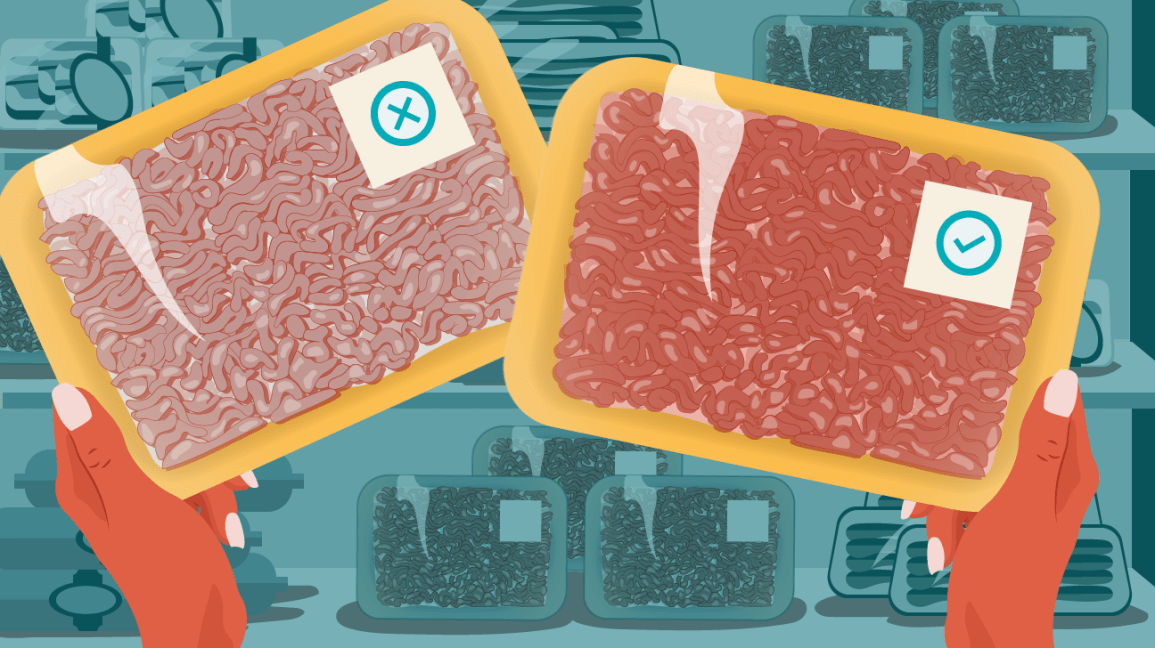 What happens if you eat bad meat?