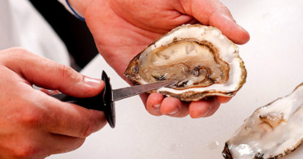 What happens if you eat raw shellfish?