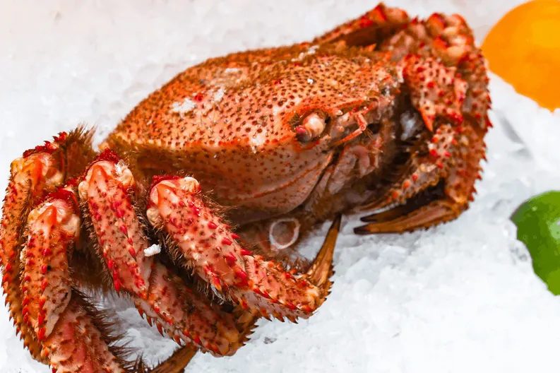 What happens if you eat thawed frozen crab?