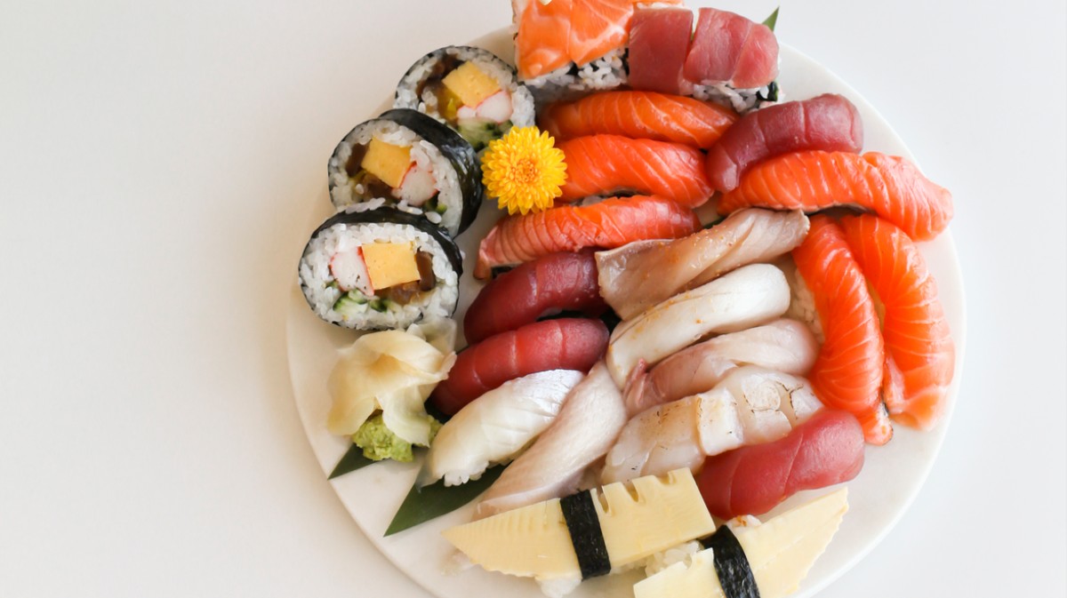 What happens if you eat too much salmon sashimi?