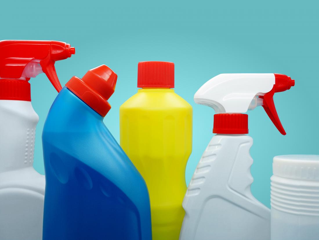What happens if you inhale too much cleaning products?
