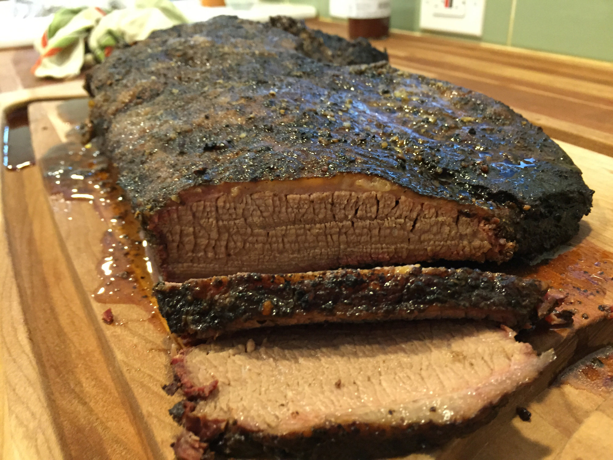 What happens if you leave brisket unwrapped?