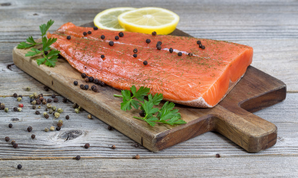 What happens if you marinate salmon overnight?