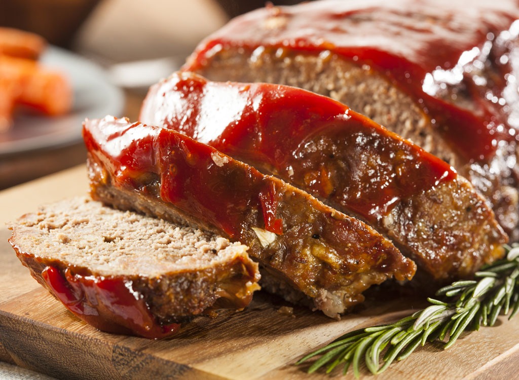 What happens if you over mix meatloaf?