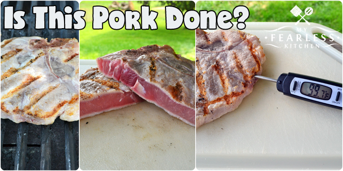 What happens if you overcook pork chops?