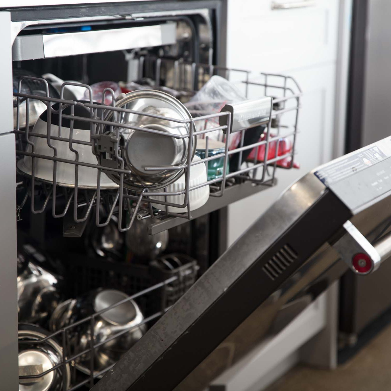 What happens if you put stainless steel in dishwasher?