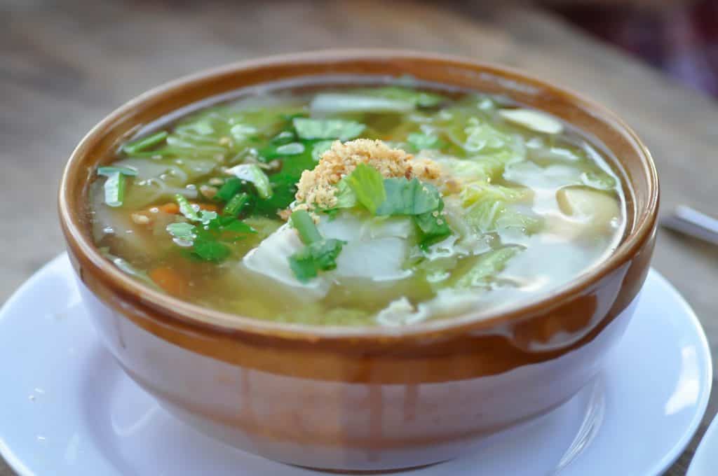 What happens if you put too much Onion in a soup?