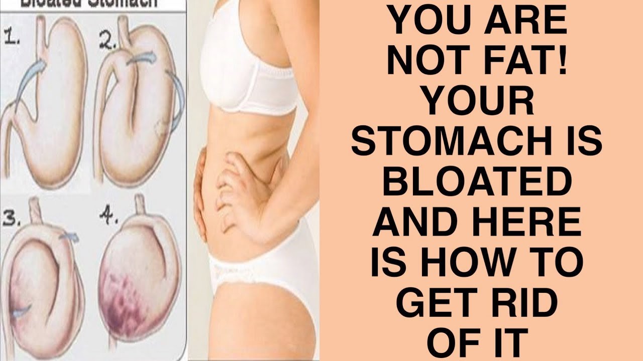 What happens to your intestines when you are bloated?