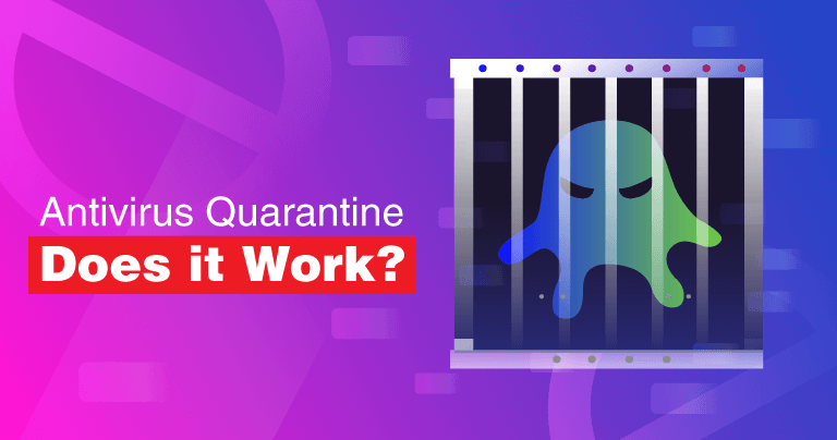 What happens when a virus is quarantined?