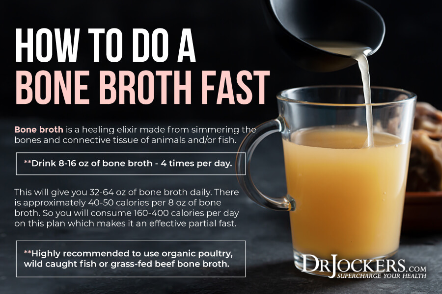 What happens when you do a bone broth fast?