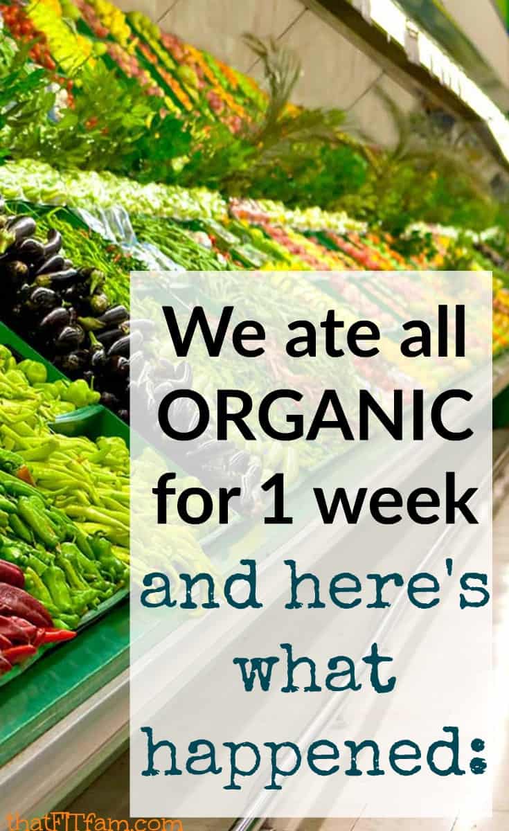 What happens when you eat all organic?