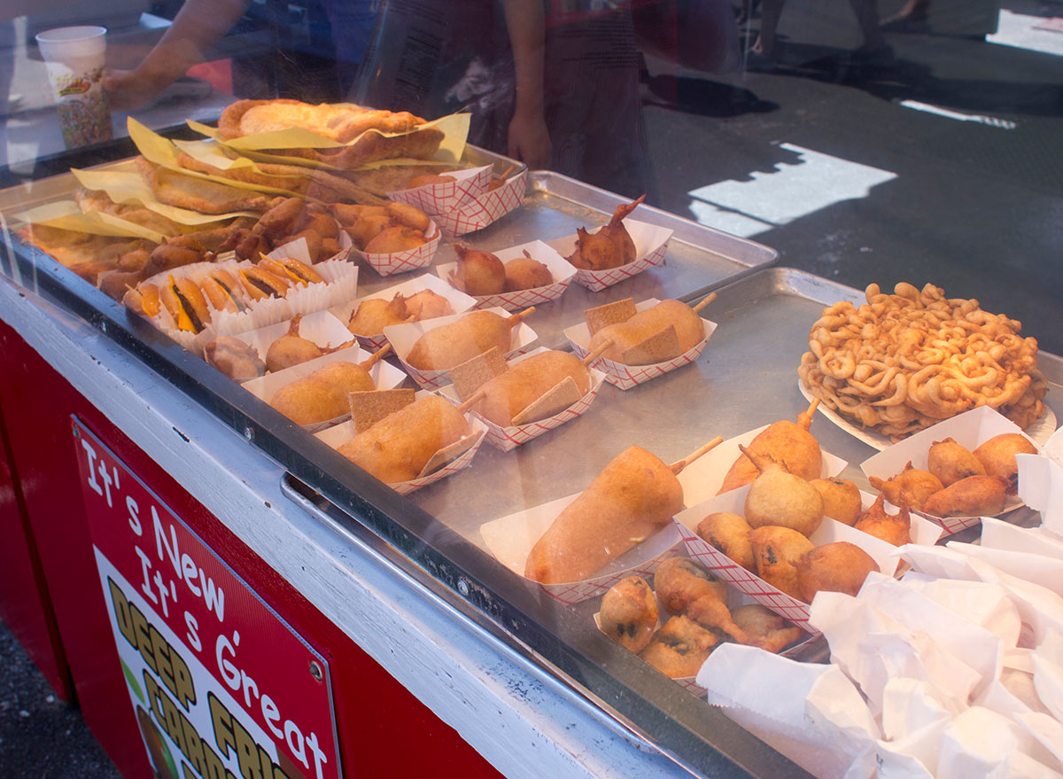 What happens when you fried food?