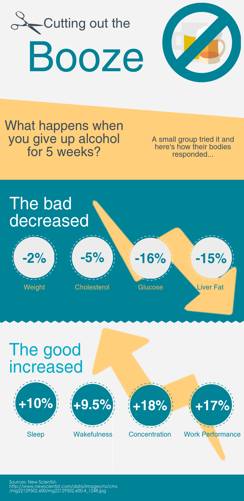 What happens when you stop drinking beer everyday?