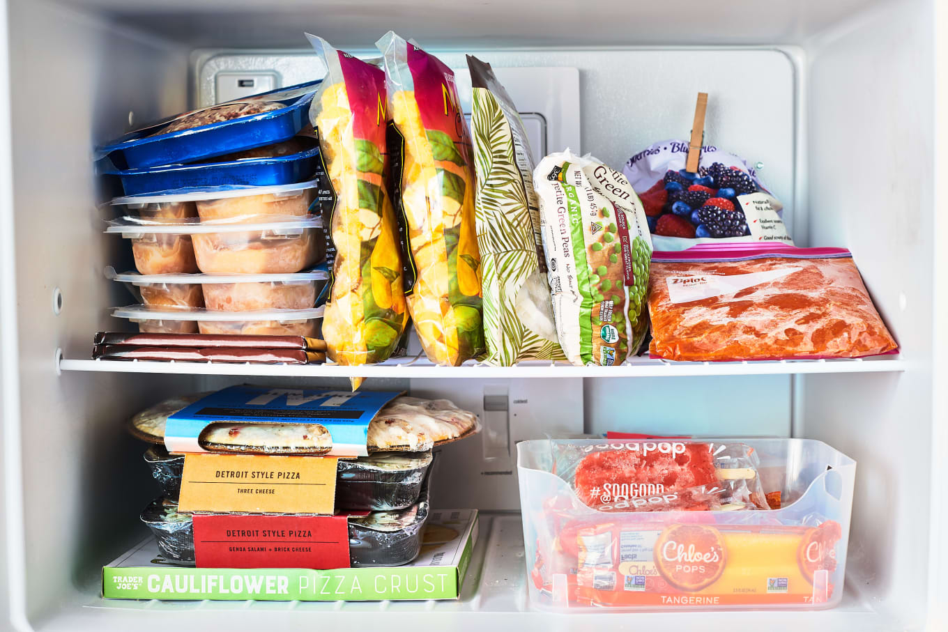 What happens when you thaw food in the freezer?