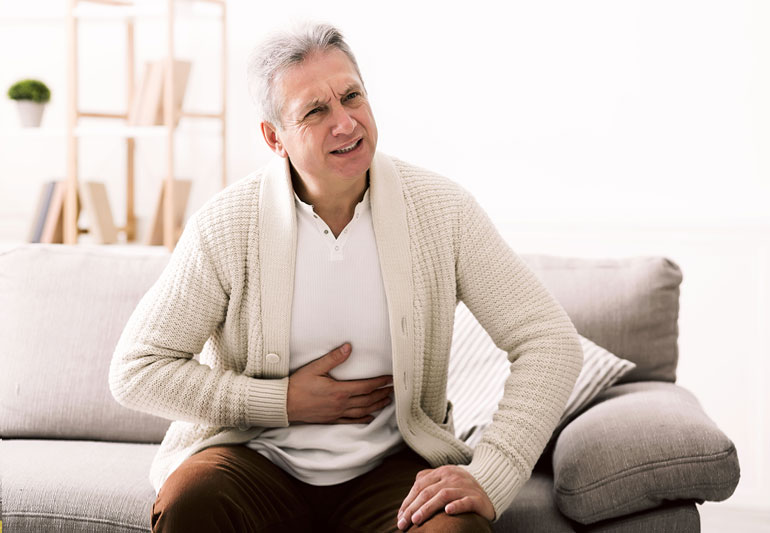 What helps the elderly with digestion?