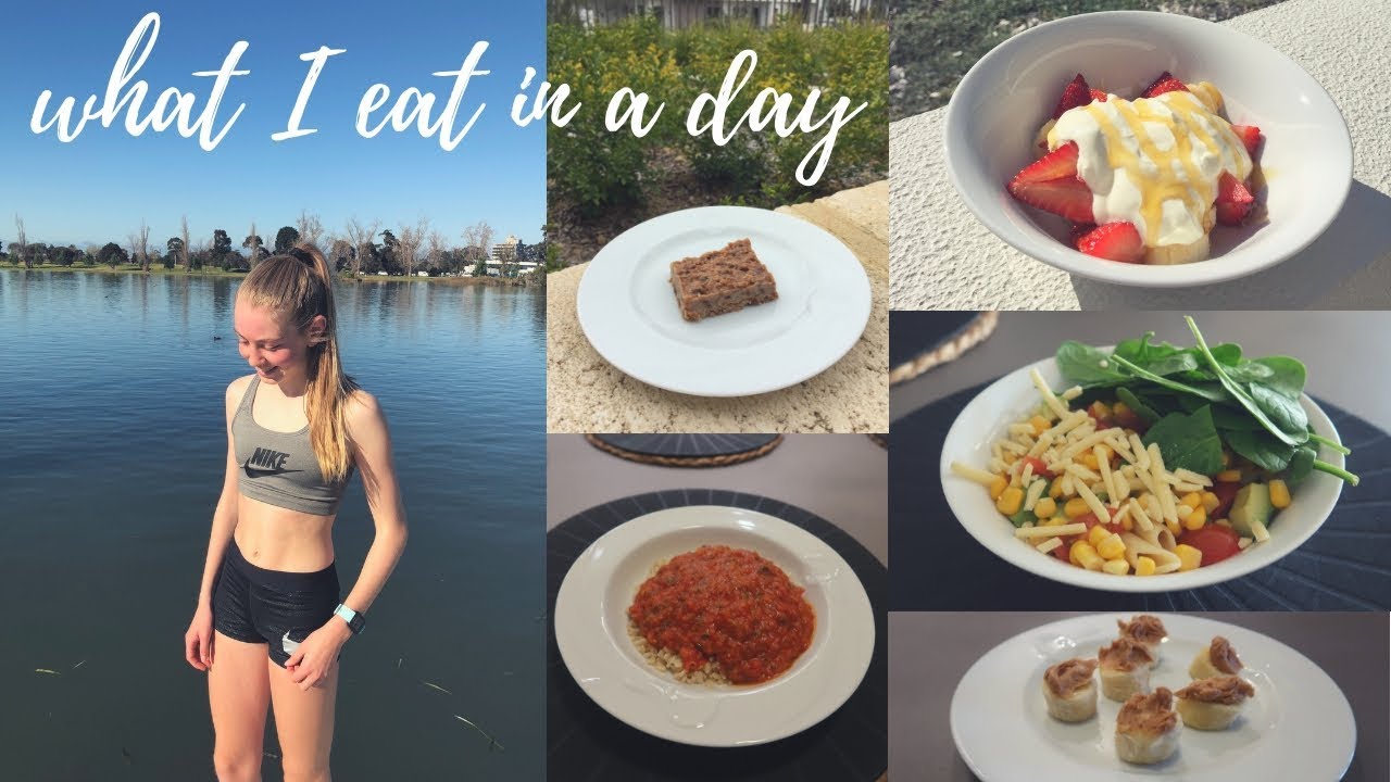 What I eat in a day as a teen runner?