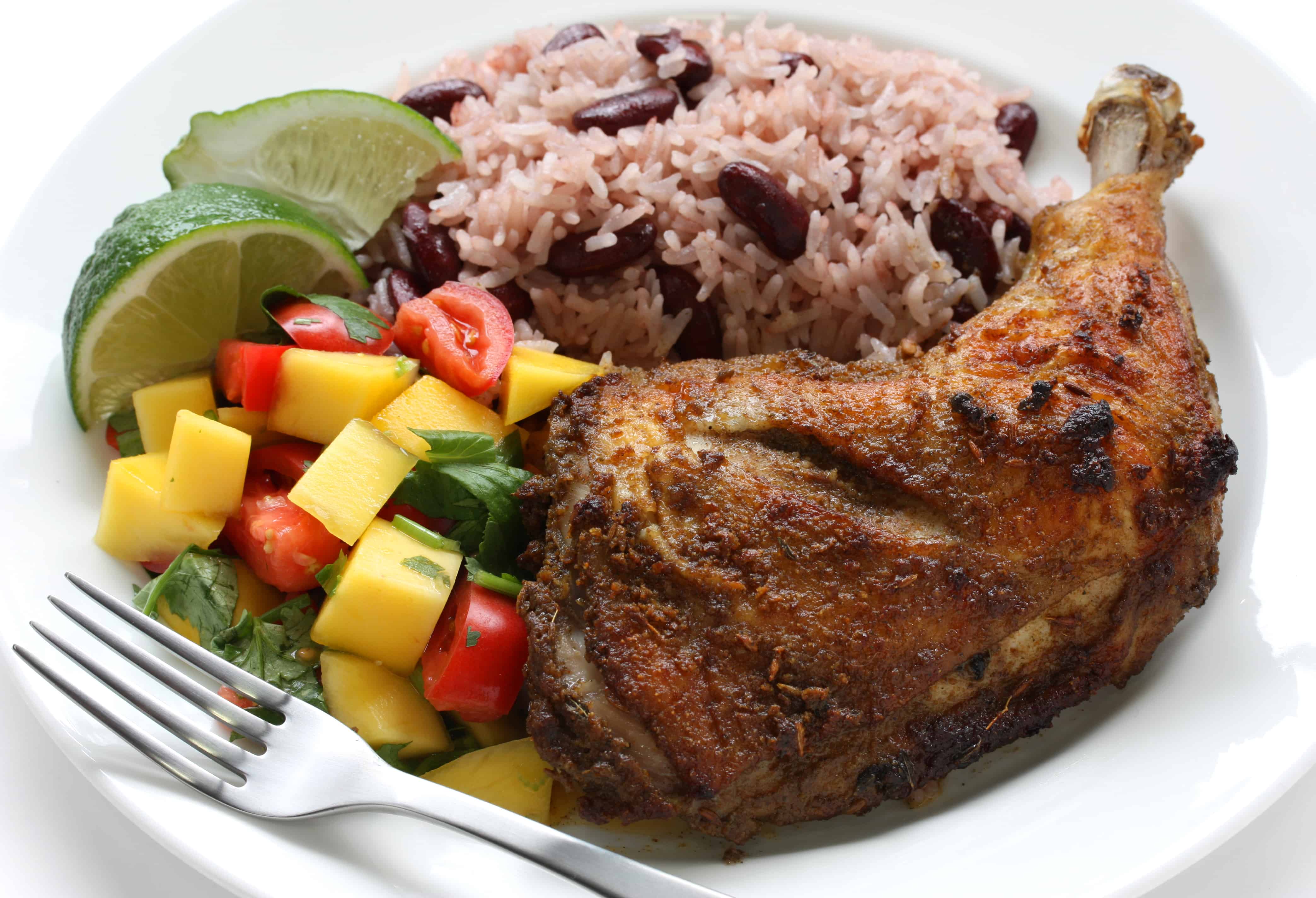 What influenced Jamaican food?