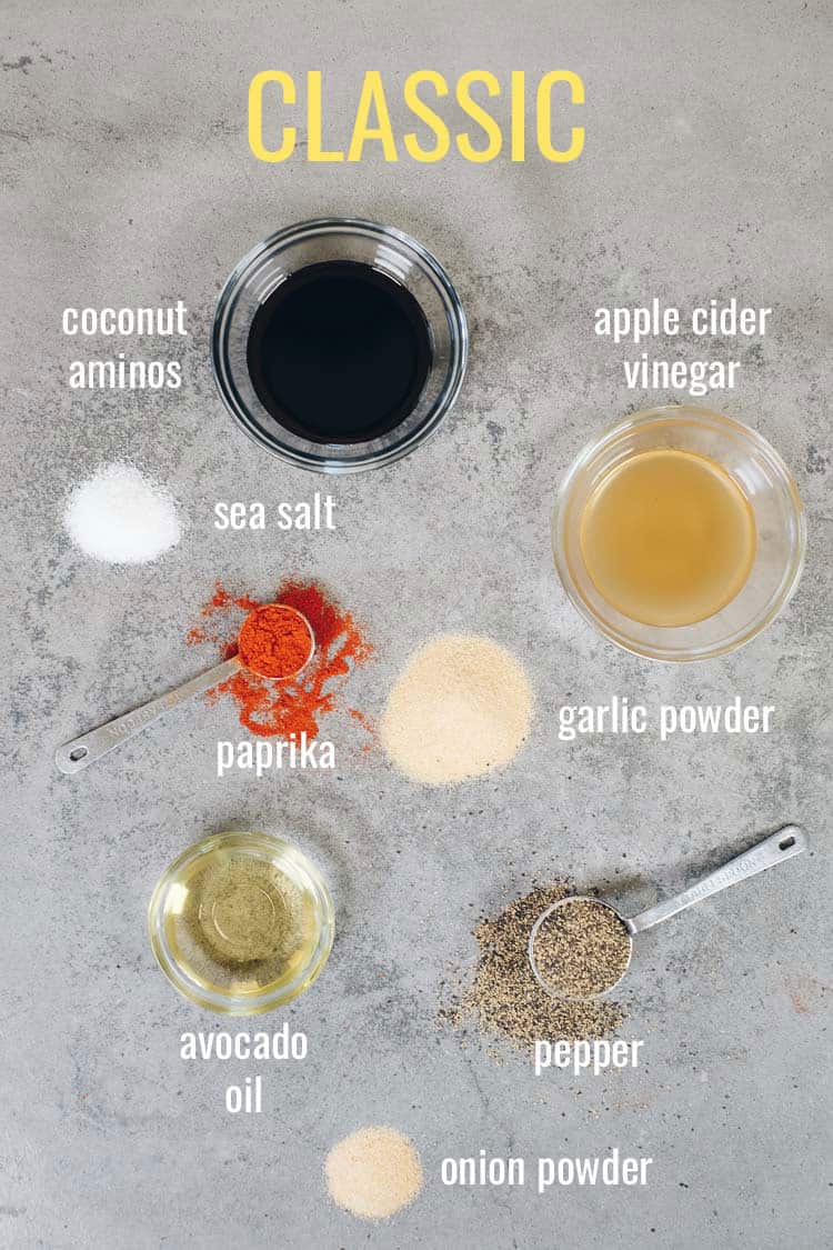 What ingredients do I need to make a marinade?