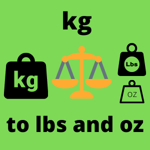 What is 1 kg in pounds and ounces?