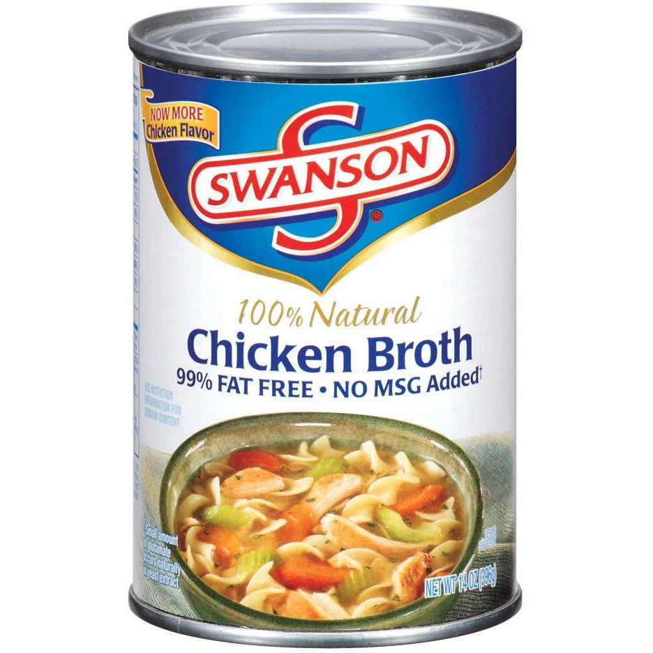 What is 14 oz chicken broth?