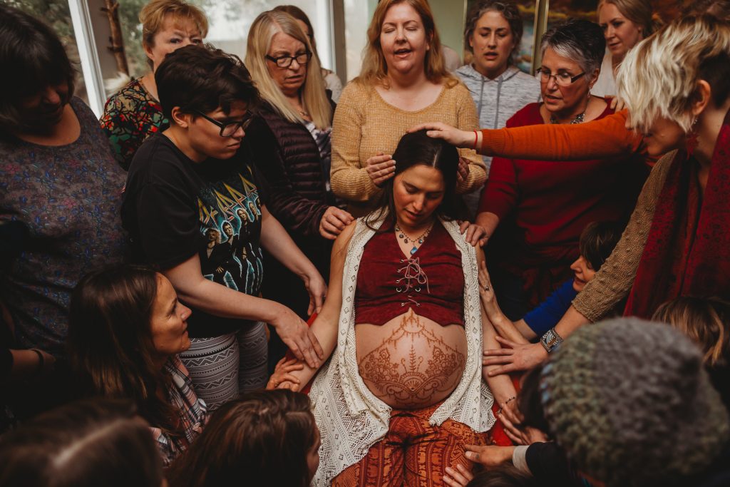 What is a birthing ritual?