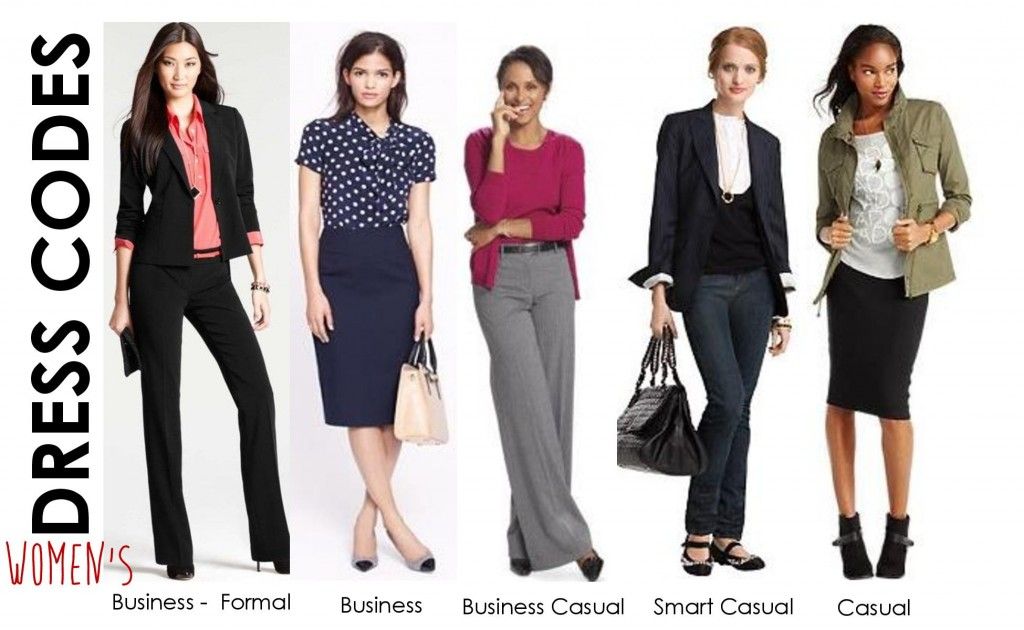 What is a casual dress code for female?