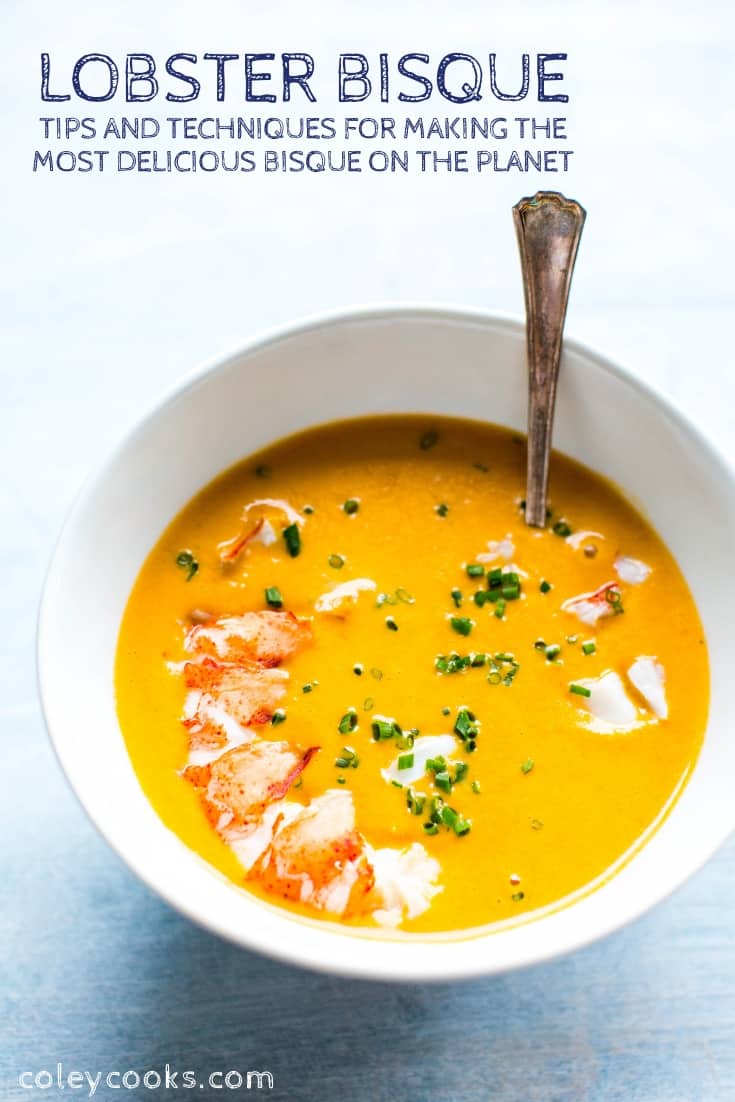 What is a chef secret that is used when producing lobster bisque?