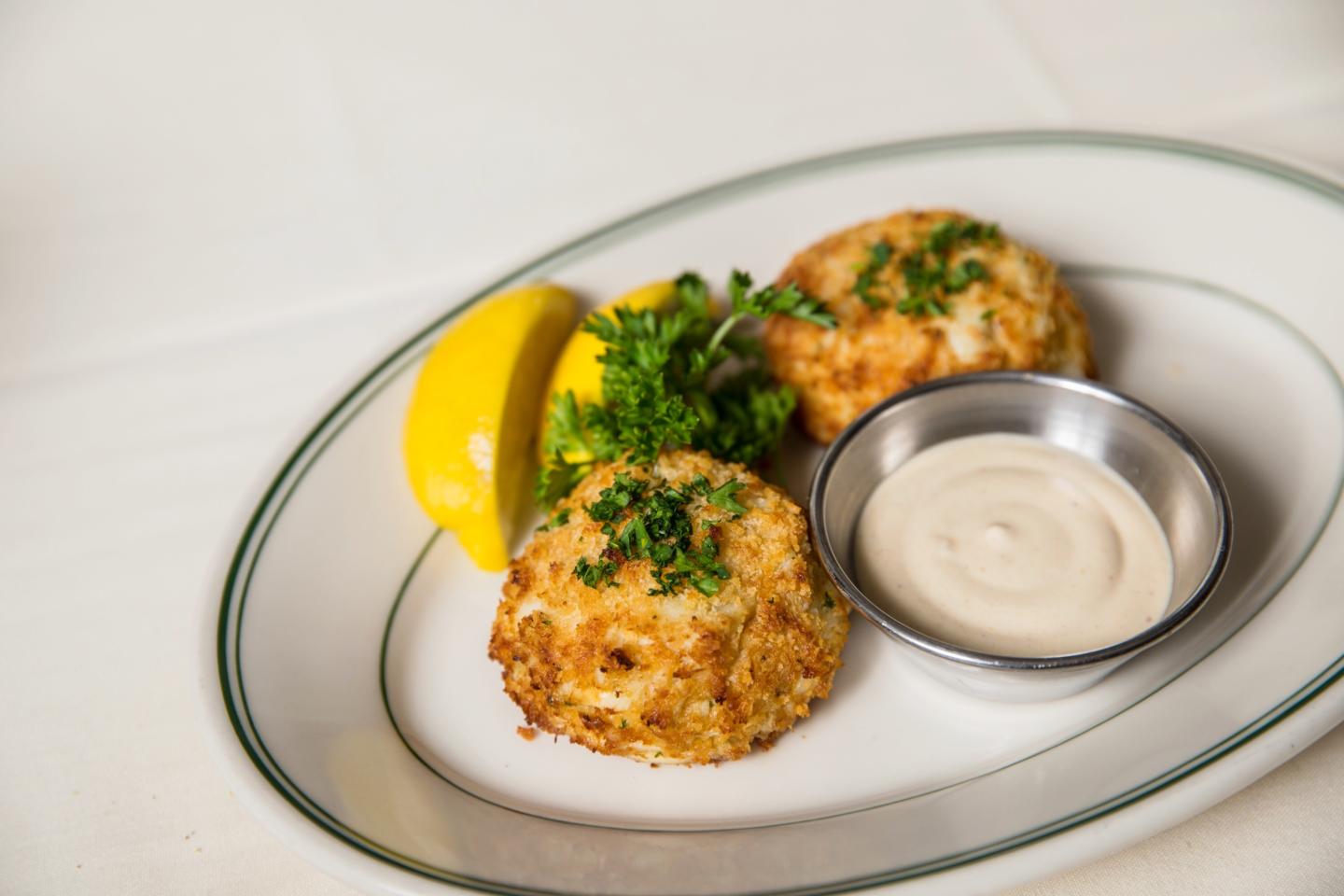 What is a colossal crab cake?