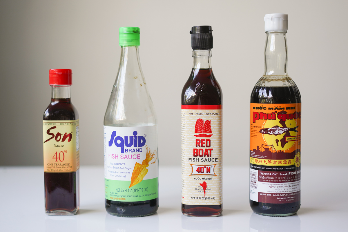 What is a common fish sauce?