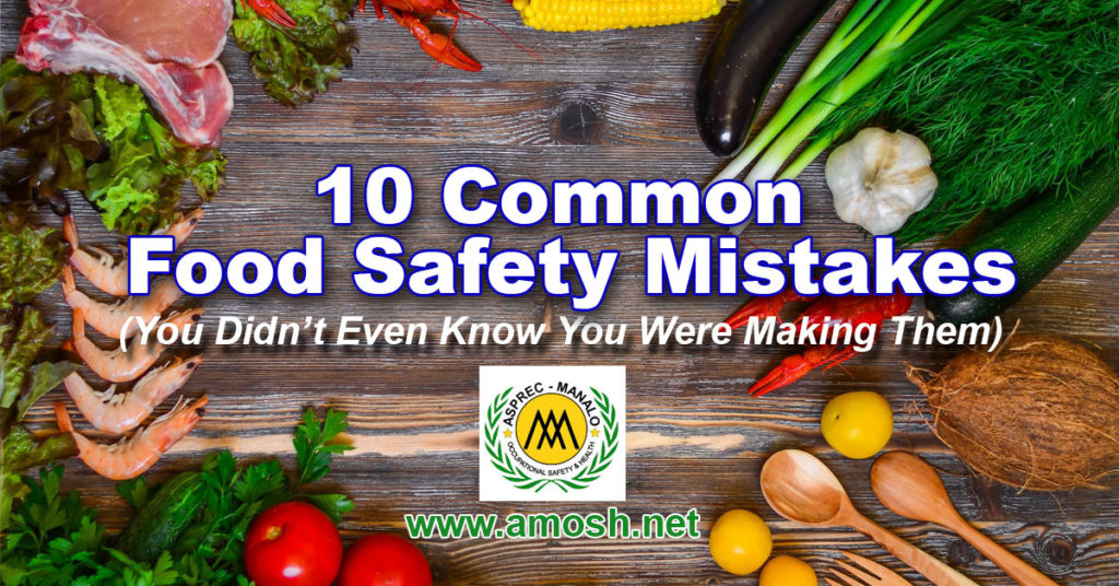 What is a common food handling mistake?