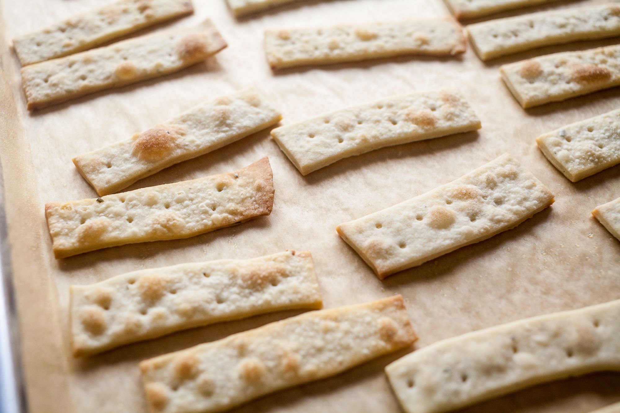 What is a cracker baking?