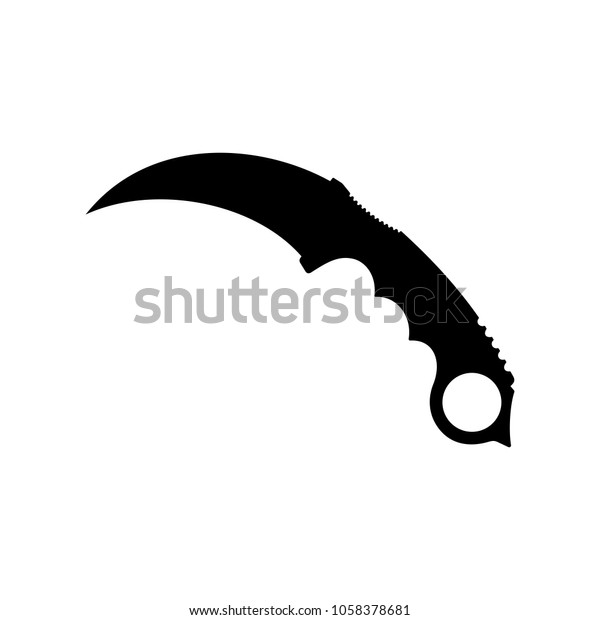 What is a curved knife?