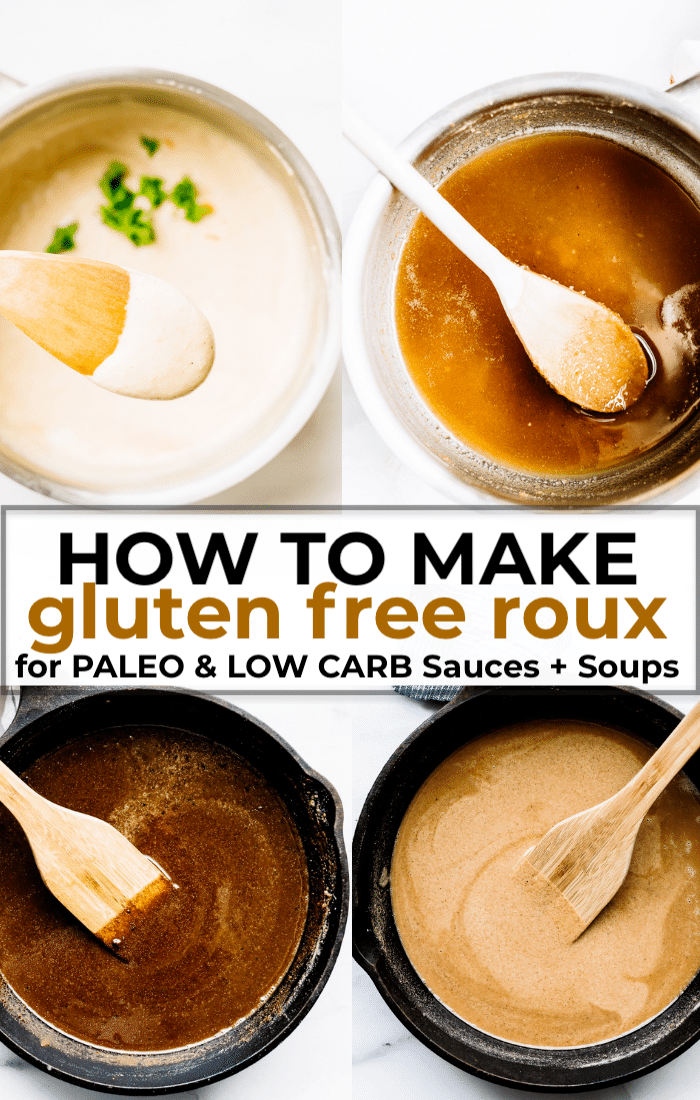 What is a gluten-free way to thicken sauce?