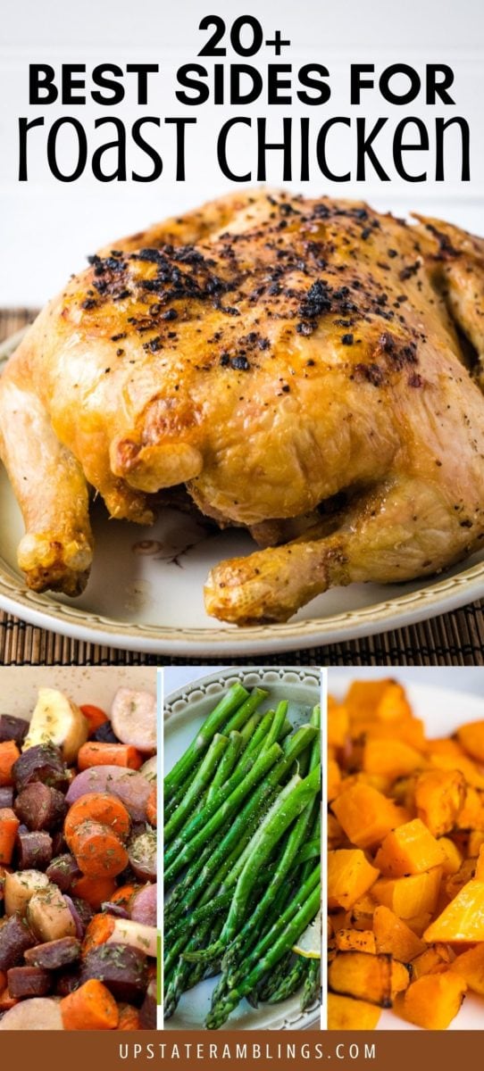 What is a good accompaniment to roast chicken?