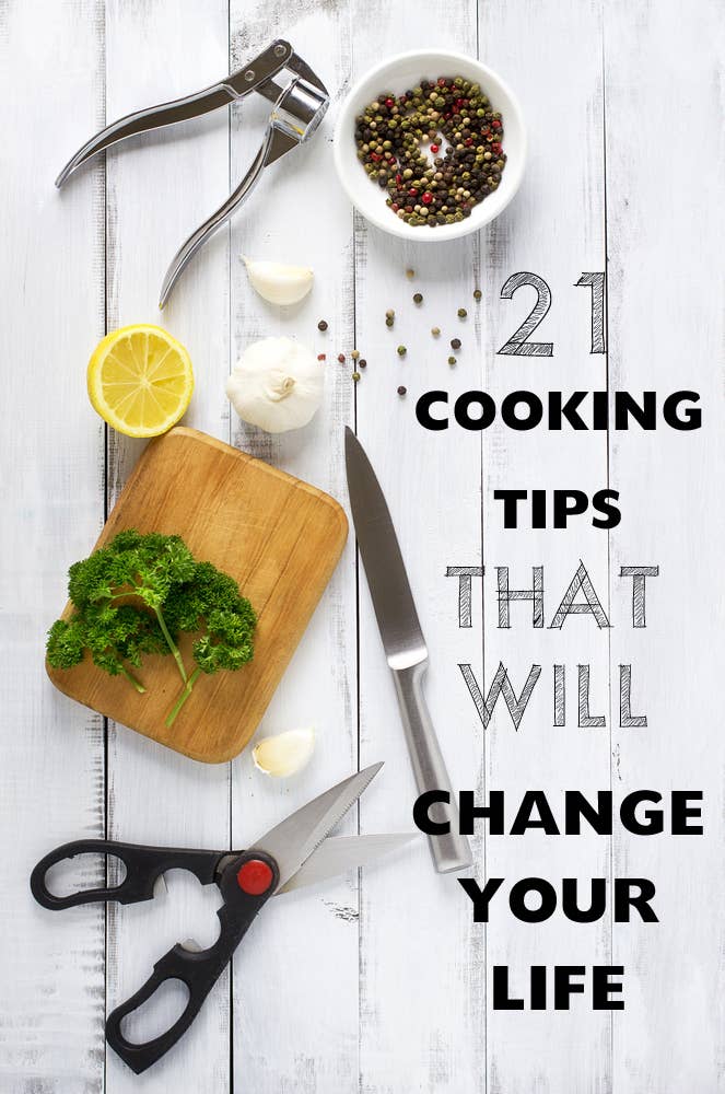 What is a good cooking tip?