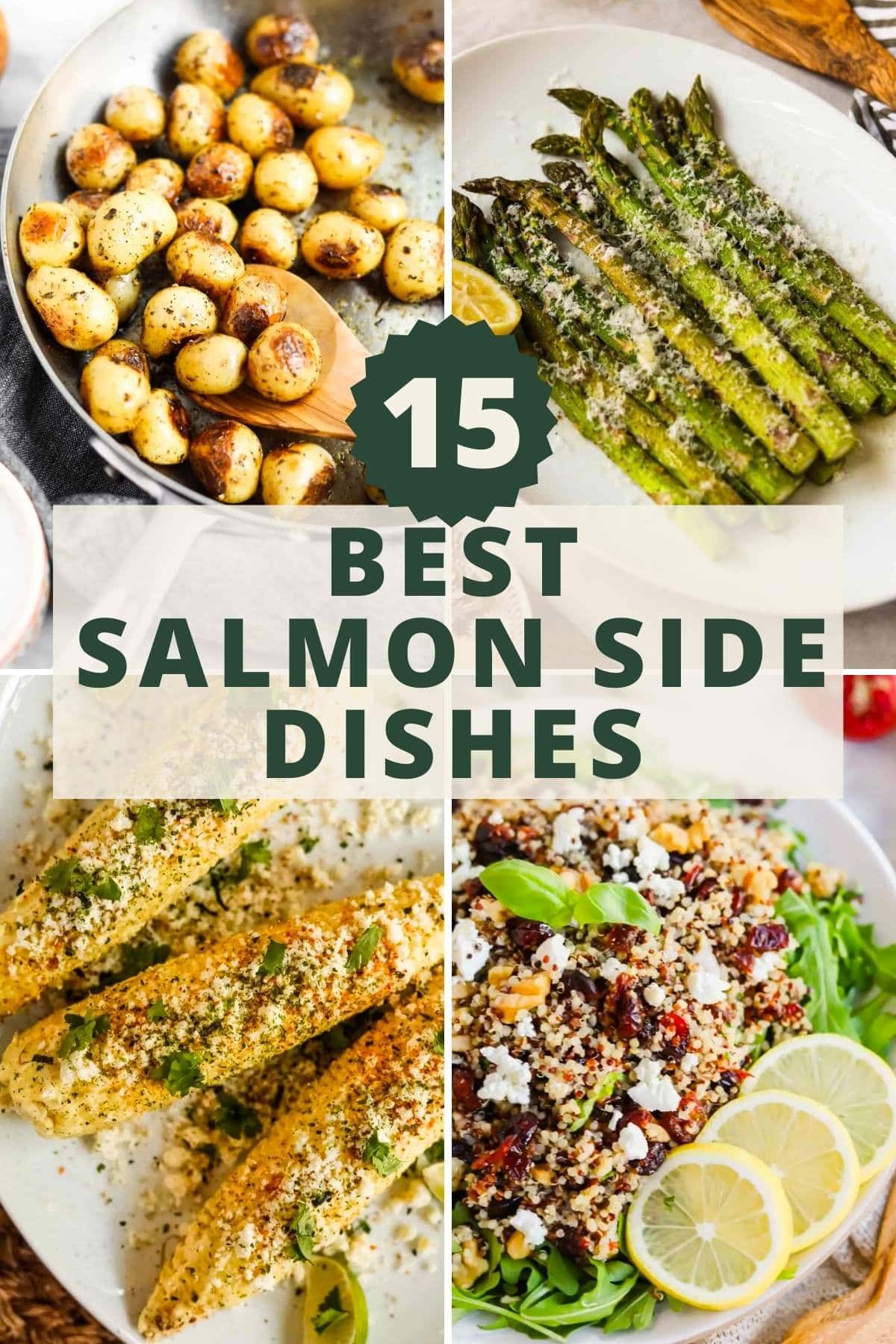 What is a good side for salmon?