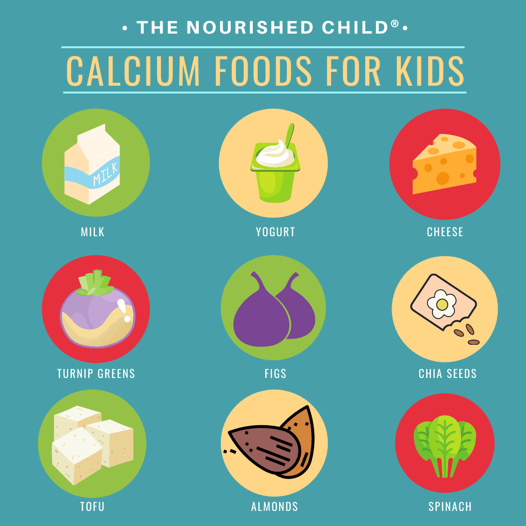 What is a good source of calcium for children?