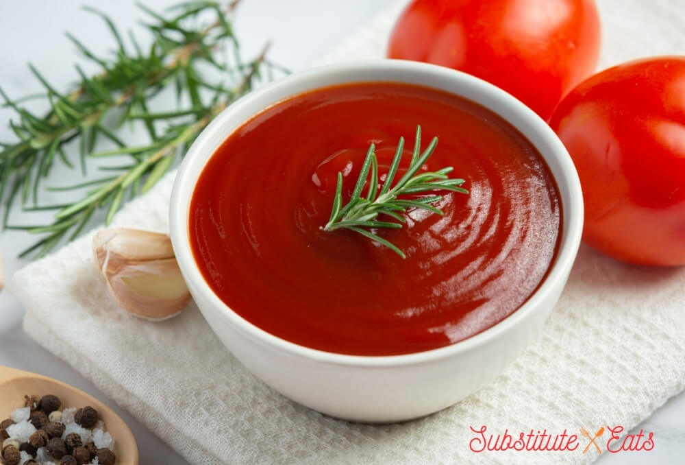 What is a good tomato puree substitute for beef stew?